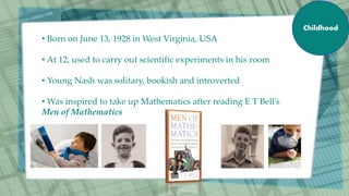 John forbes nash | PPTX