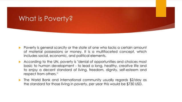 POVERTY | PDF