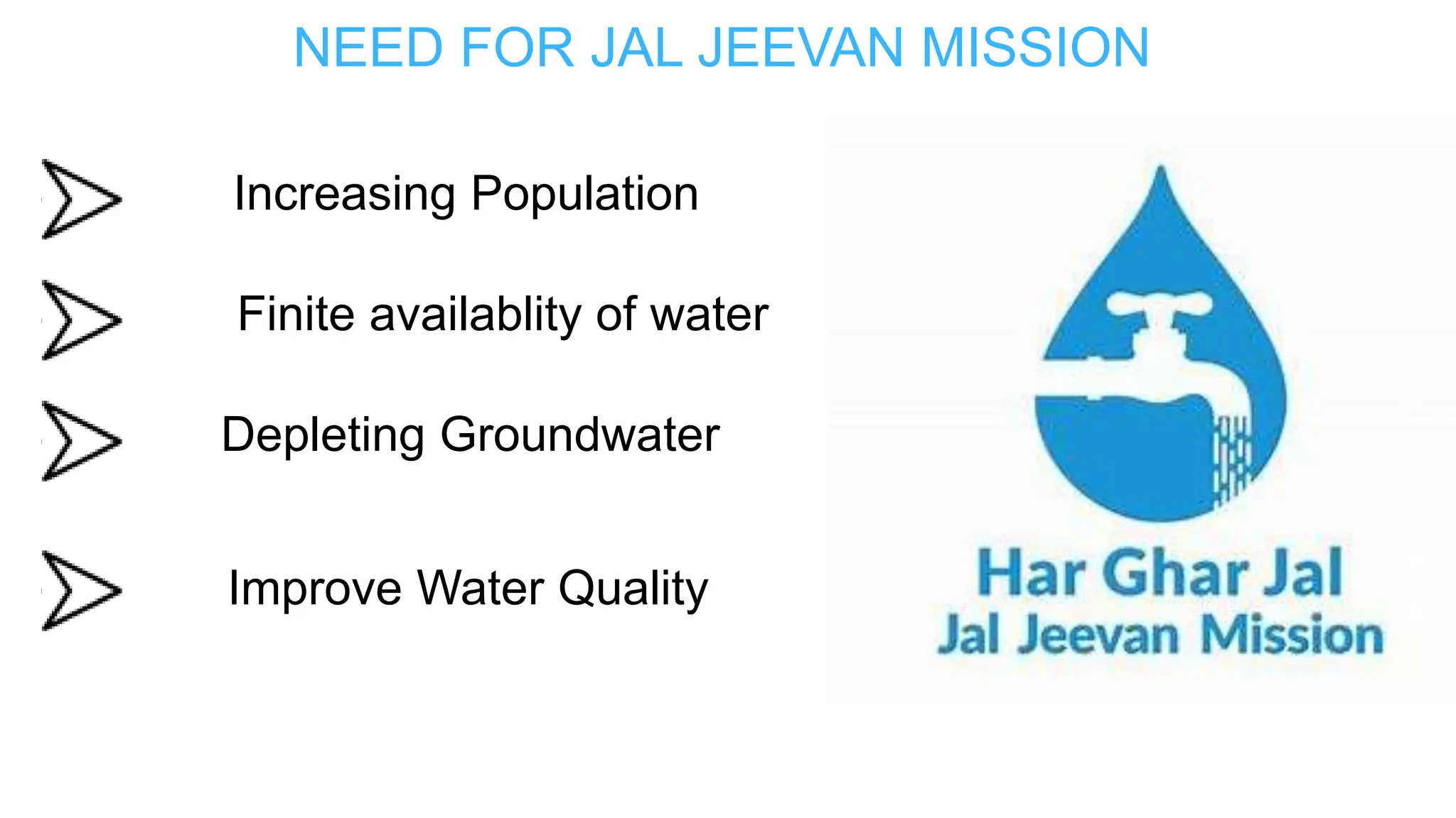 Jal jeevan mission ppt presentation free | PPTX