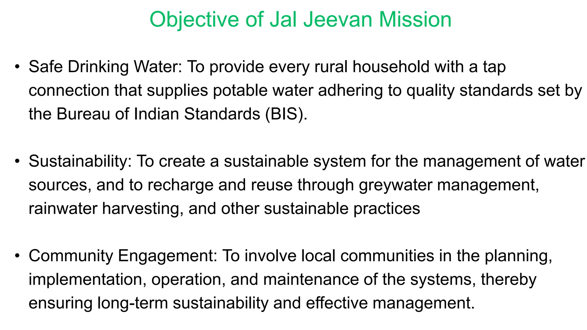 Jal jeevan mission ppt presentation free | PPTX