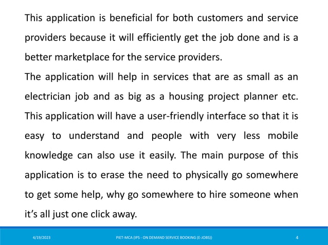 eJobs-UrbanClap.pptx | Databases | Computer Software and Applications