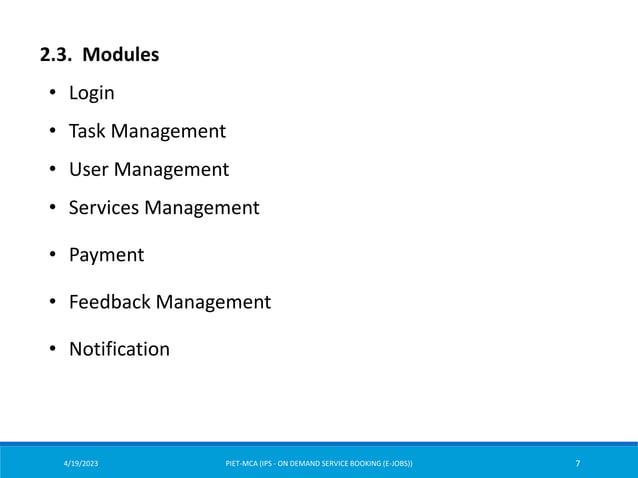 eJobs-UrbanClap.pptx | Databases | Computer Software and Applications