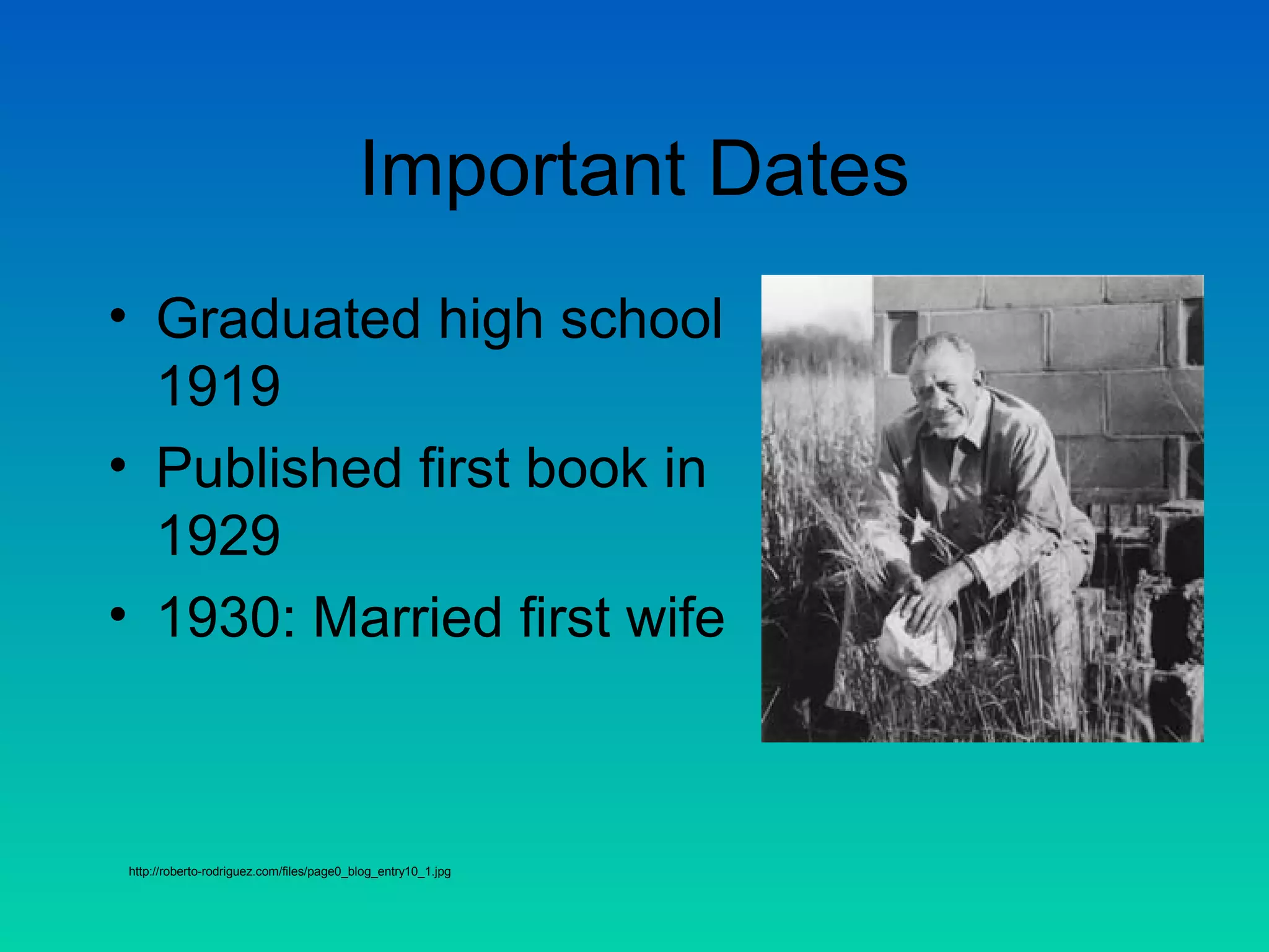 John Steinbeck | PPT