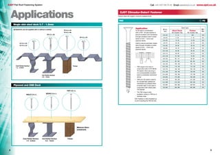 EJOT Flat Roofing Brochure | PPT | Free Download