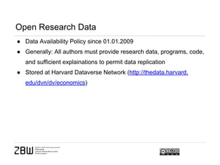 Bridging the gap between academic journal and open science | PPT