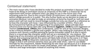 Contextual reasearch checked | PPTX | Computer Animation | Computer ...