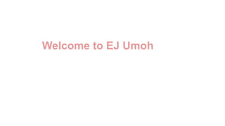 EJ Umoh | PDF