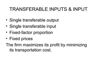 Ek.perkotaan ke 5 | PPT | Logistics | Business