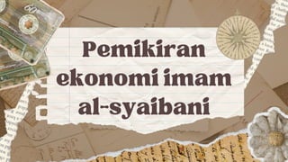 Pemikiran ekonomi tokoh imam al-syaibani | PDF