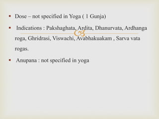 EKANGA VEERA RASA- YOGA REVIEW | PPTX