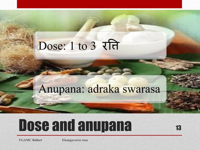 Ekangaveera rasa | PPTX