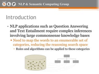Word Tagging with Foundational Ontology Classes | PPTX