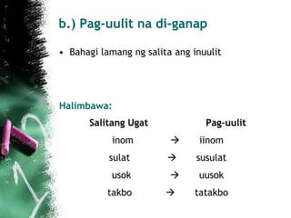 kayarian ng mga salita | PPTX