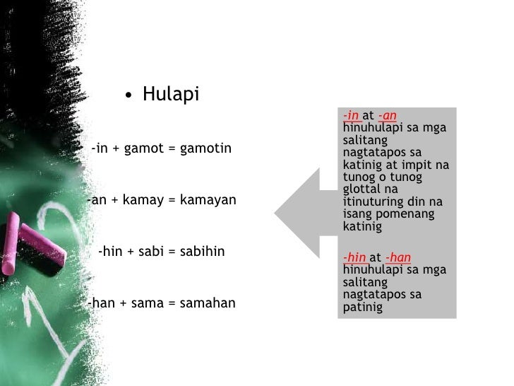 kayarian ng mga salita