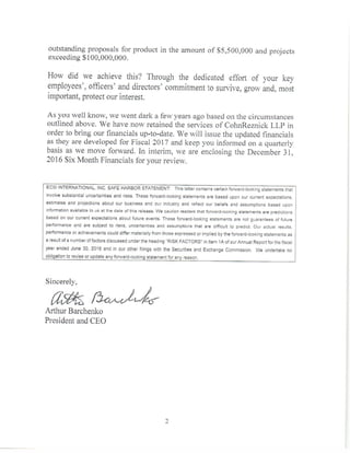 shareholder letter | PDF