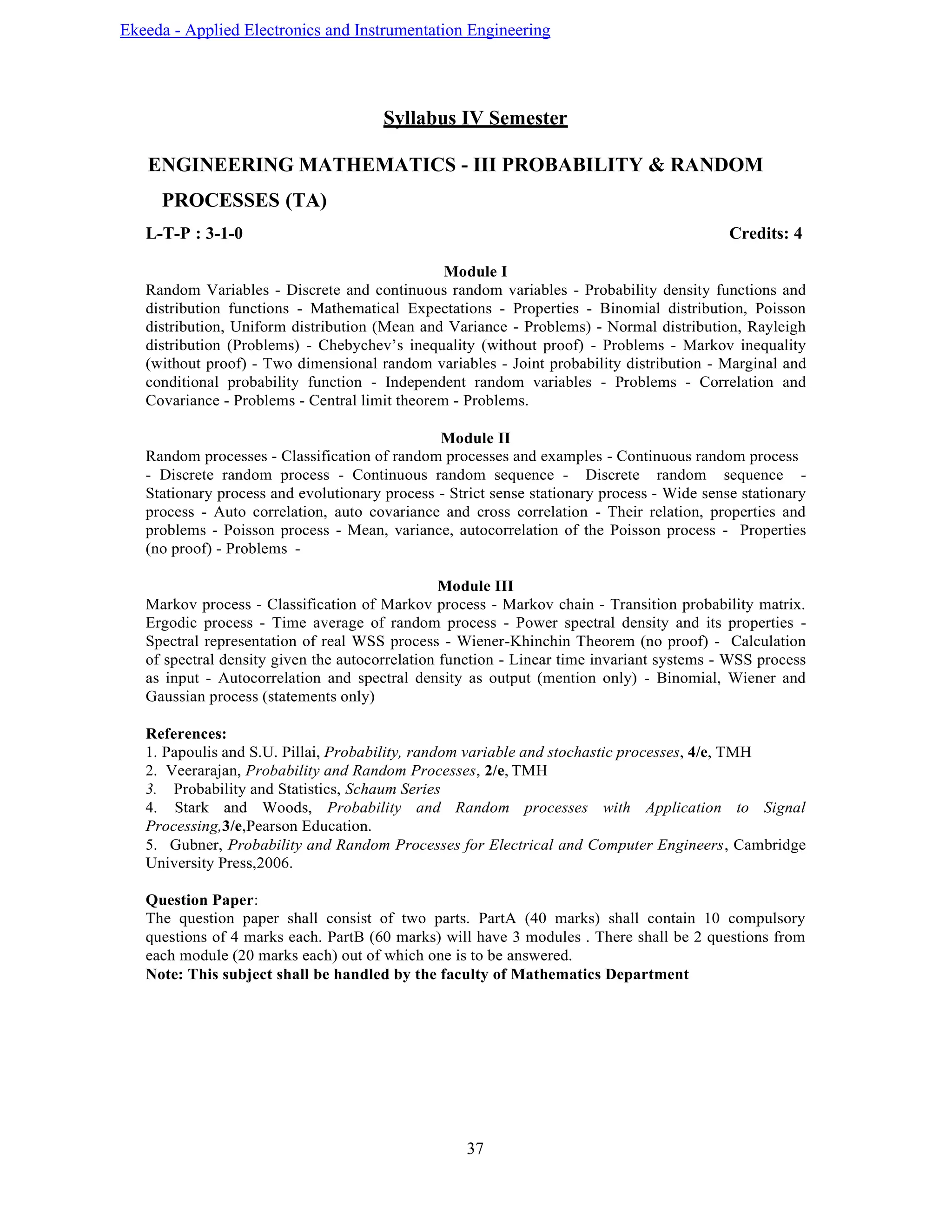 Ekeeda - Applied Electronics and Instrumentation Engineering | PDF