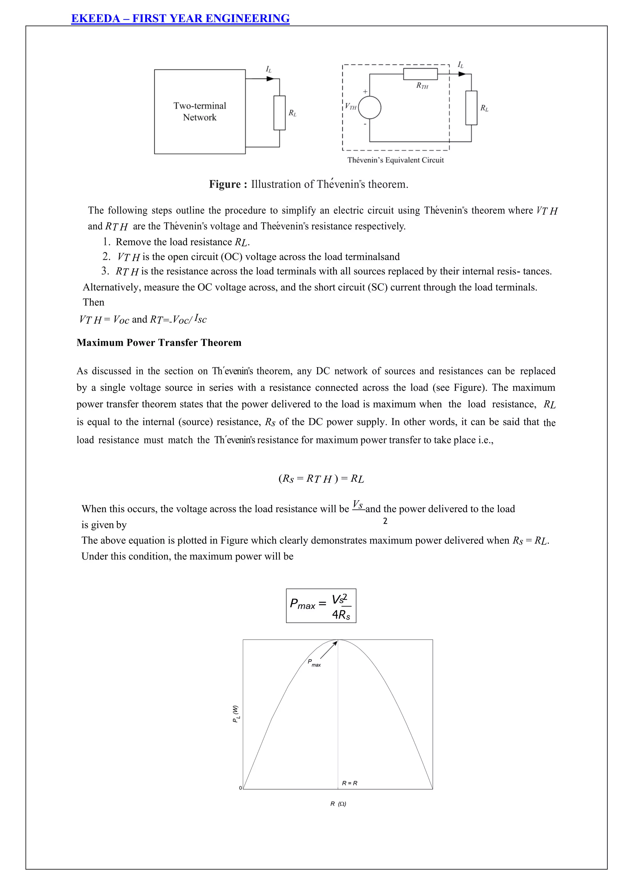 Ekeeda - First Year Enginering - Basic Electrical Engineering | PDF