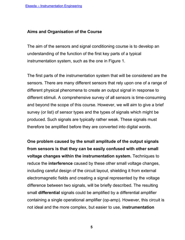 Ekeeda - Instrumentation Engineering | PDF