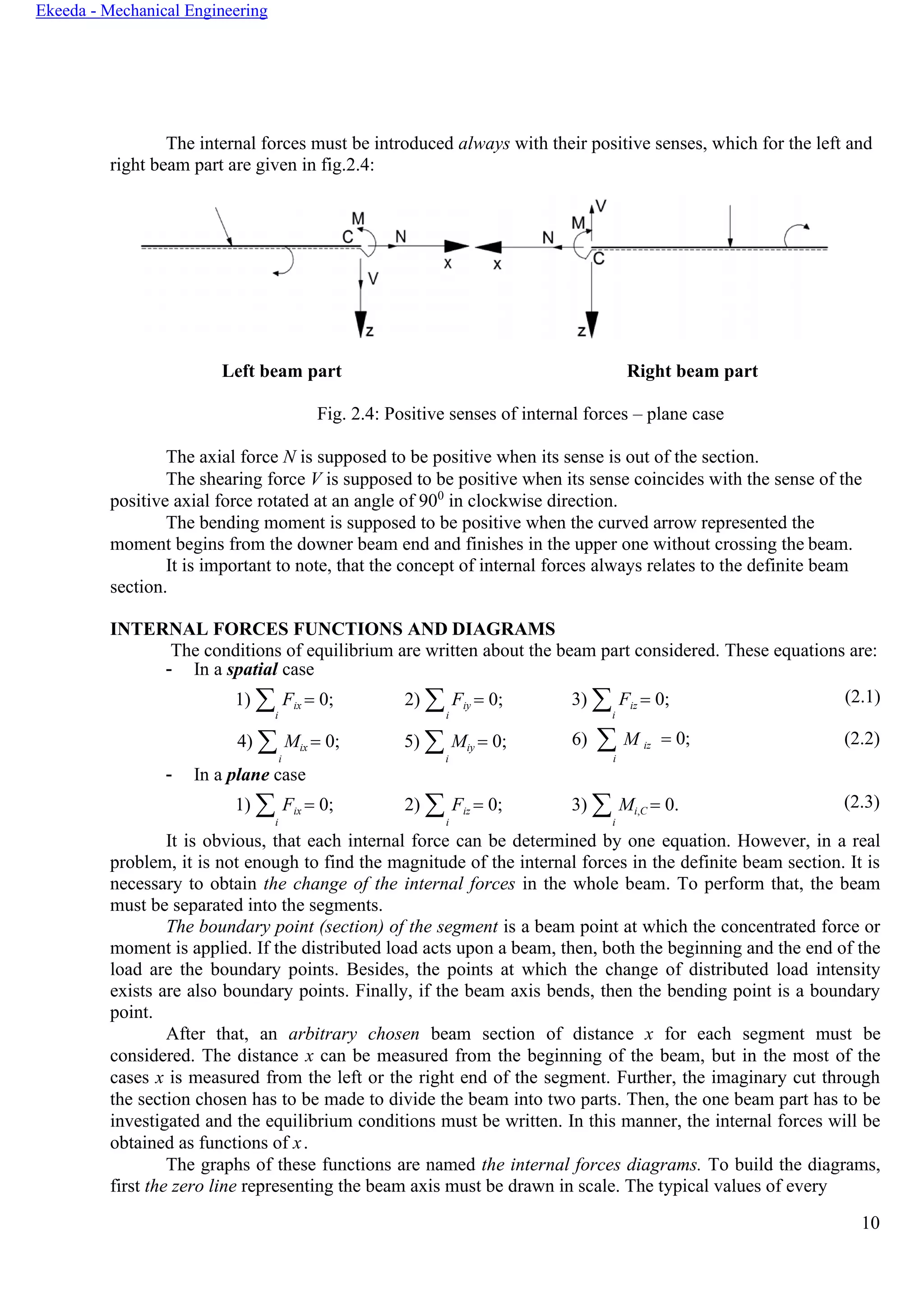 Ekeeda - Mechanical Engineering - Strength of Materials | PDF | Physics | Science