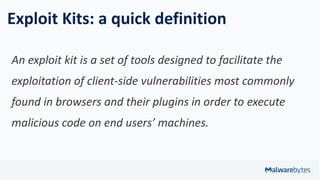 EKFiddle: a framework to study Exploit Kits | PPT