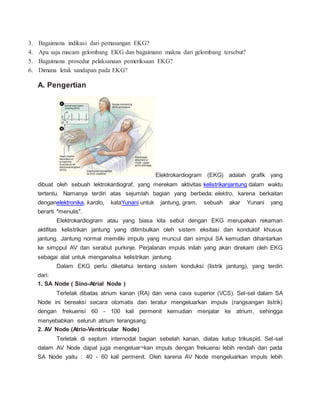 Ekg | DOCX