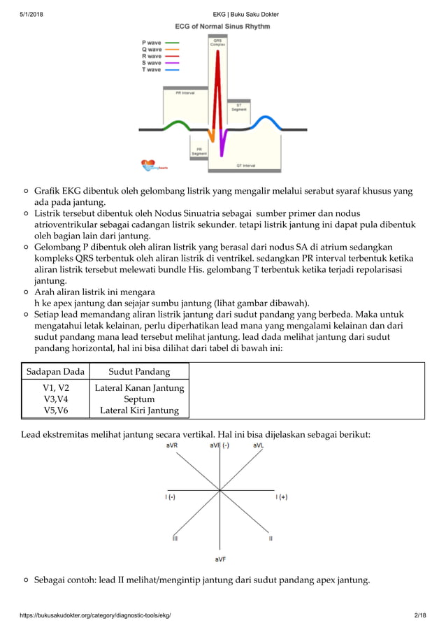 Ekg buku saku dokter | PDF