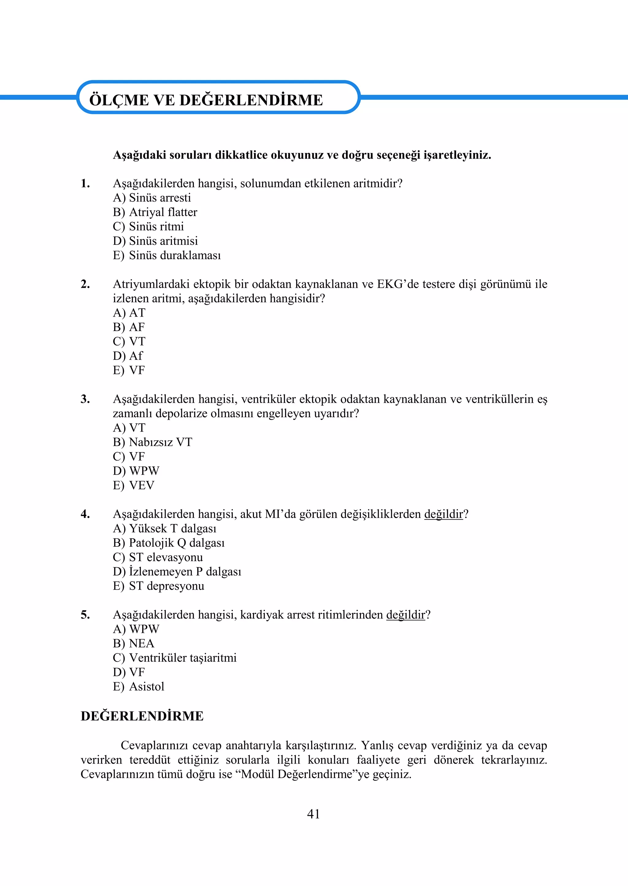 Ekg (elektrokardiografi) | PDF