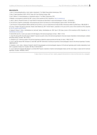 Actuación de enfermería ante una alteración electrocardiográfica (5º ...