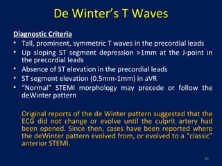 Ekg myocardial ischemia & Infarction | PPT