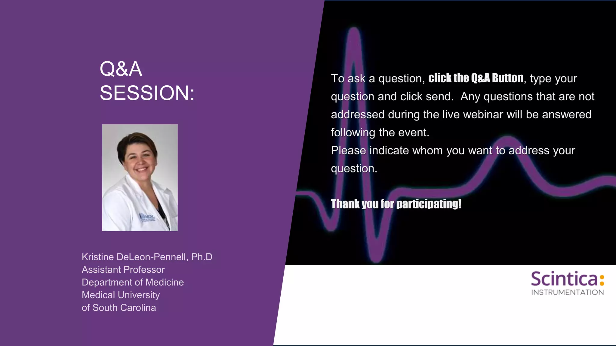 Using EKG to Confirm MI in Mouse Model of Permanent LAD Occlusion | PPTX