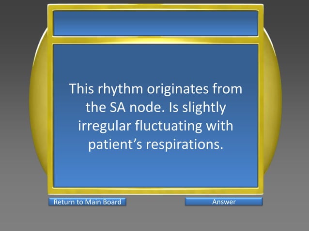 Ekg Quiz 1 Arrhythmia Recognition | PPTX | Heart and Cardiovascular ...