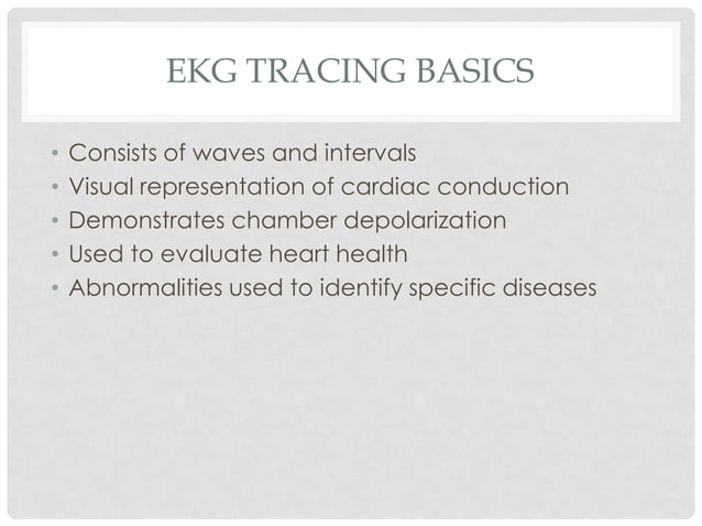 Fundamental Concepts of EKG Interpretation | PDF