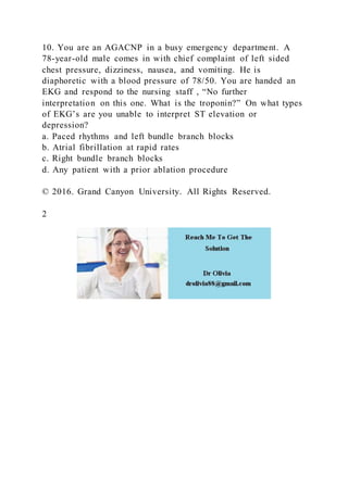 EKG Worksheet Answer each question below. Use complete | DOCX