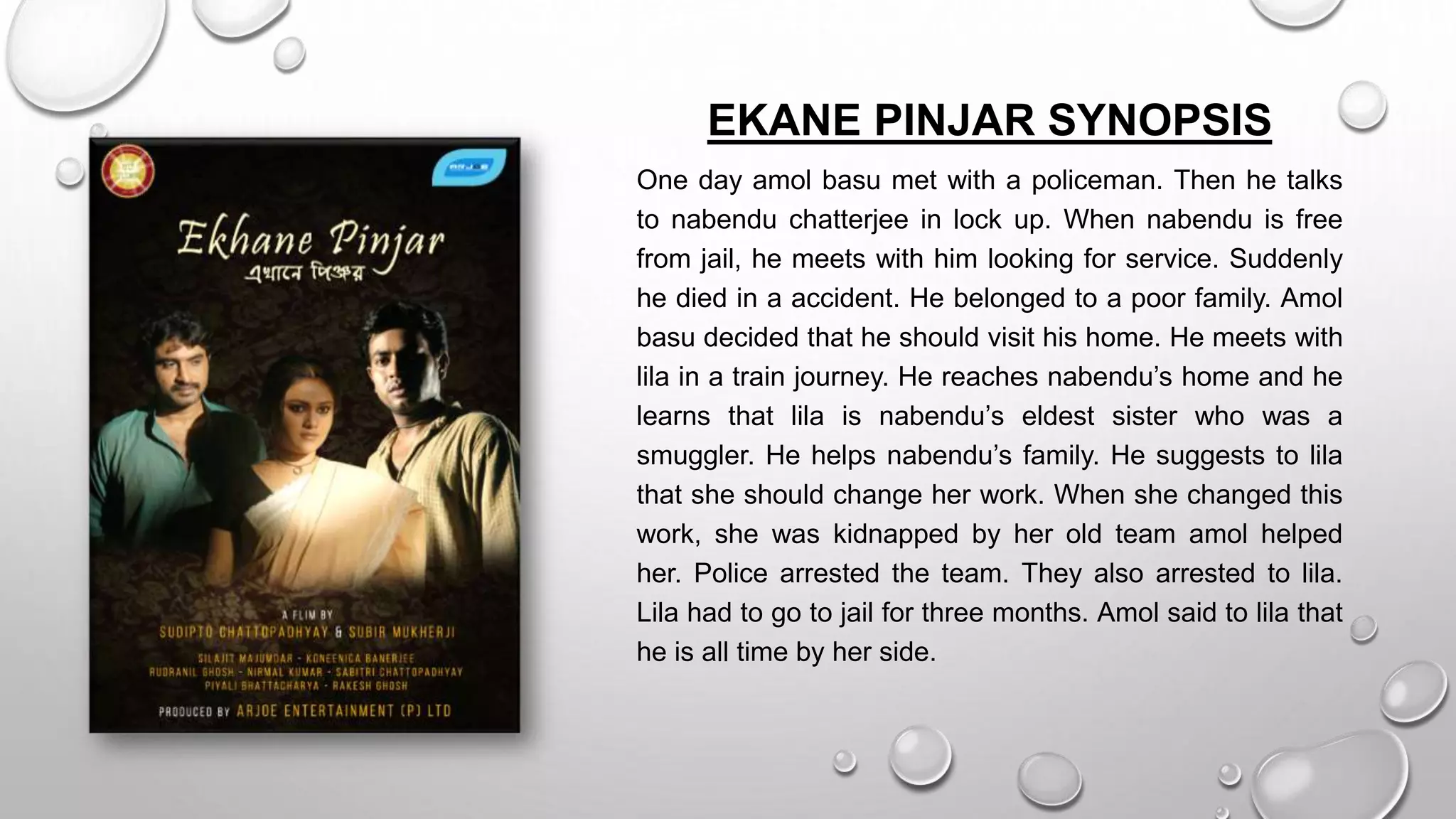 Ekhane pinjar | PPT