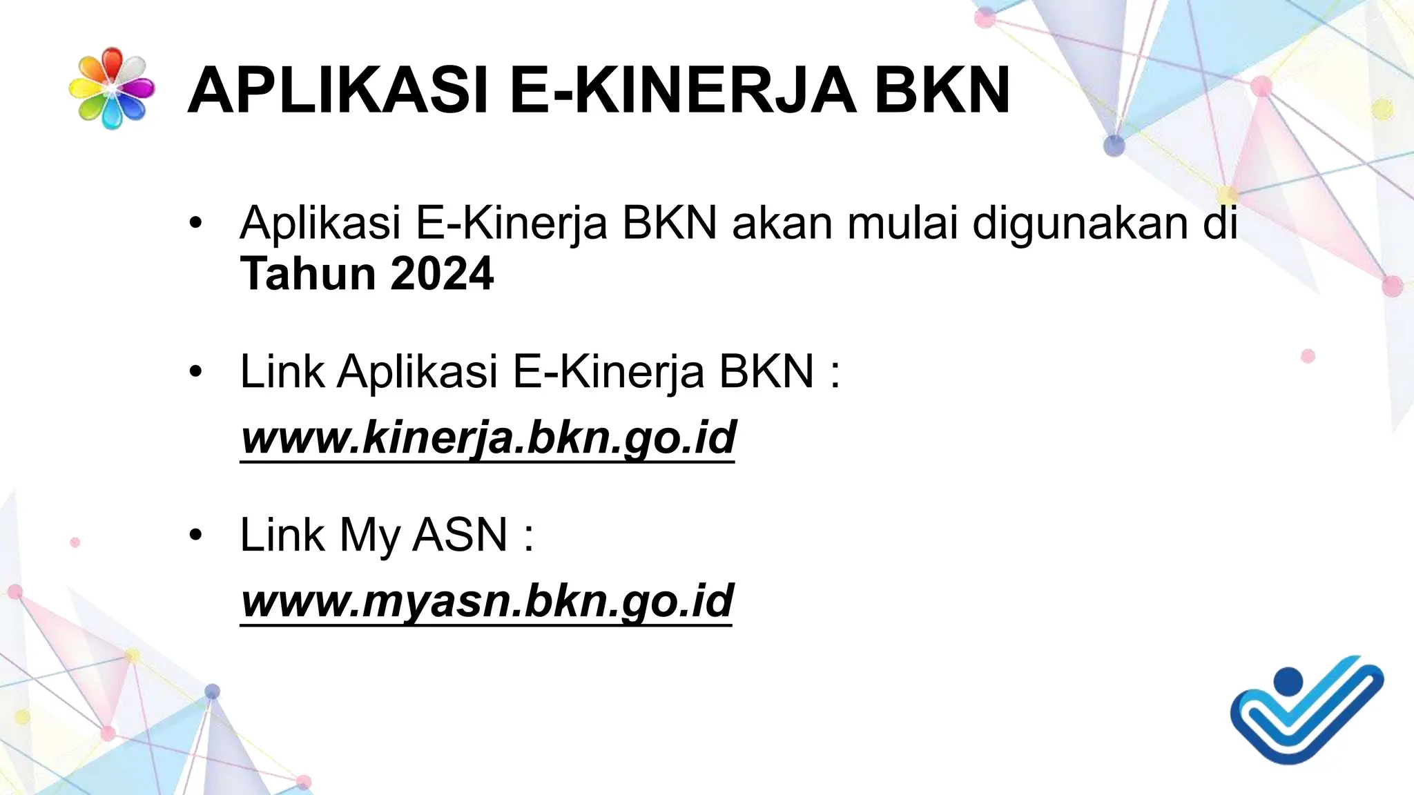 E-KINERJA BKN badan kepegawaian nasional | PPT