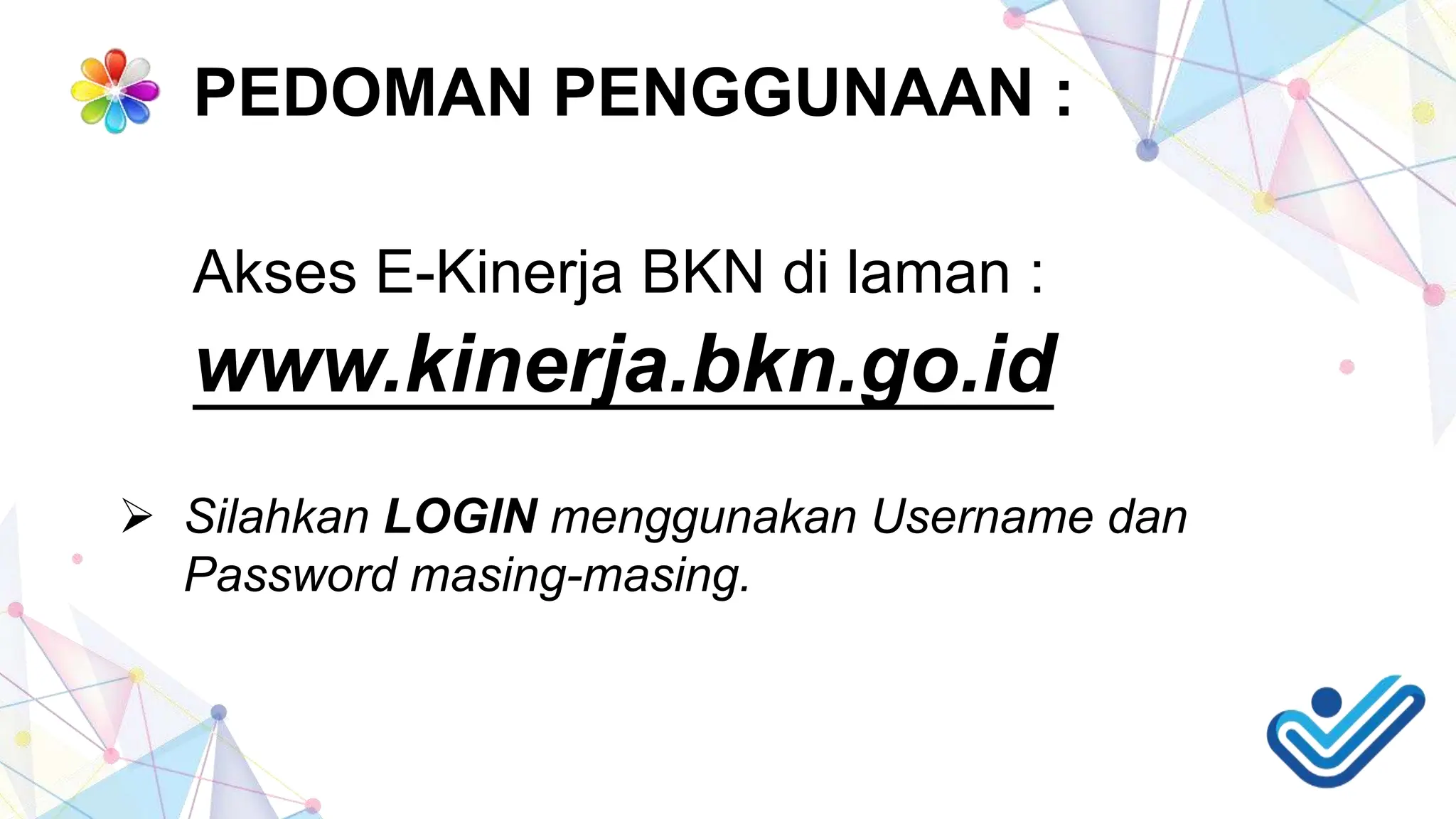 E-KINERJA BKN badan kepegawaian nasional | PPT