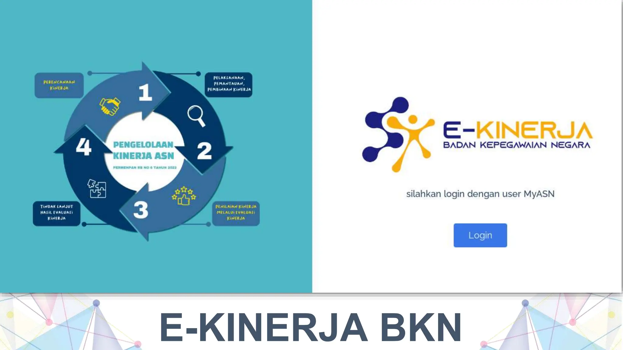 E-KINERJA BKN badan kepegawaian nasional | PPT
