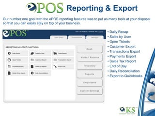 E kiosk epos presentation | PPTX