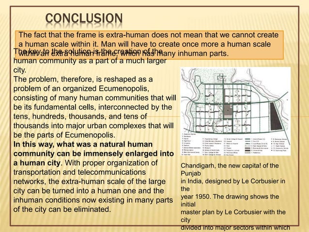 Doxiadis : Ekistics the science of human settlement | PPTX ...