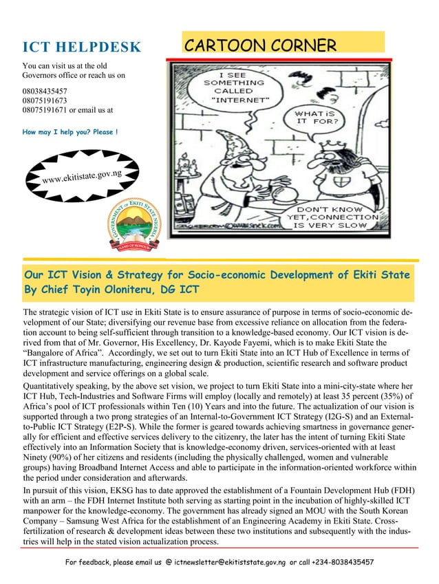 Ekiti ICT Journal | PDF