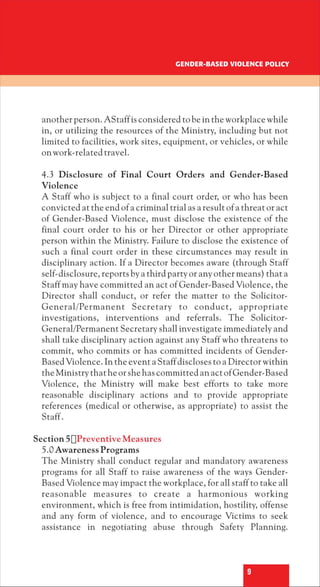 Ekiti Gender-Based Violence Policy. | PDF