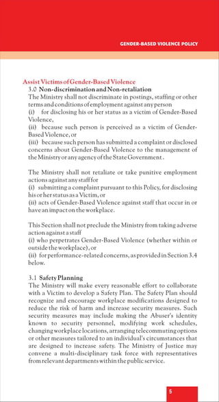 Ekiti Gender-Based Violence Policy. | PDF