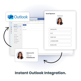 Instant Outlook Integration with Ekko's Email Signature Feature. | PDF