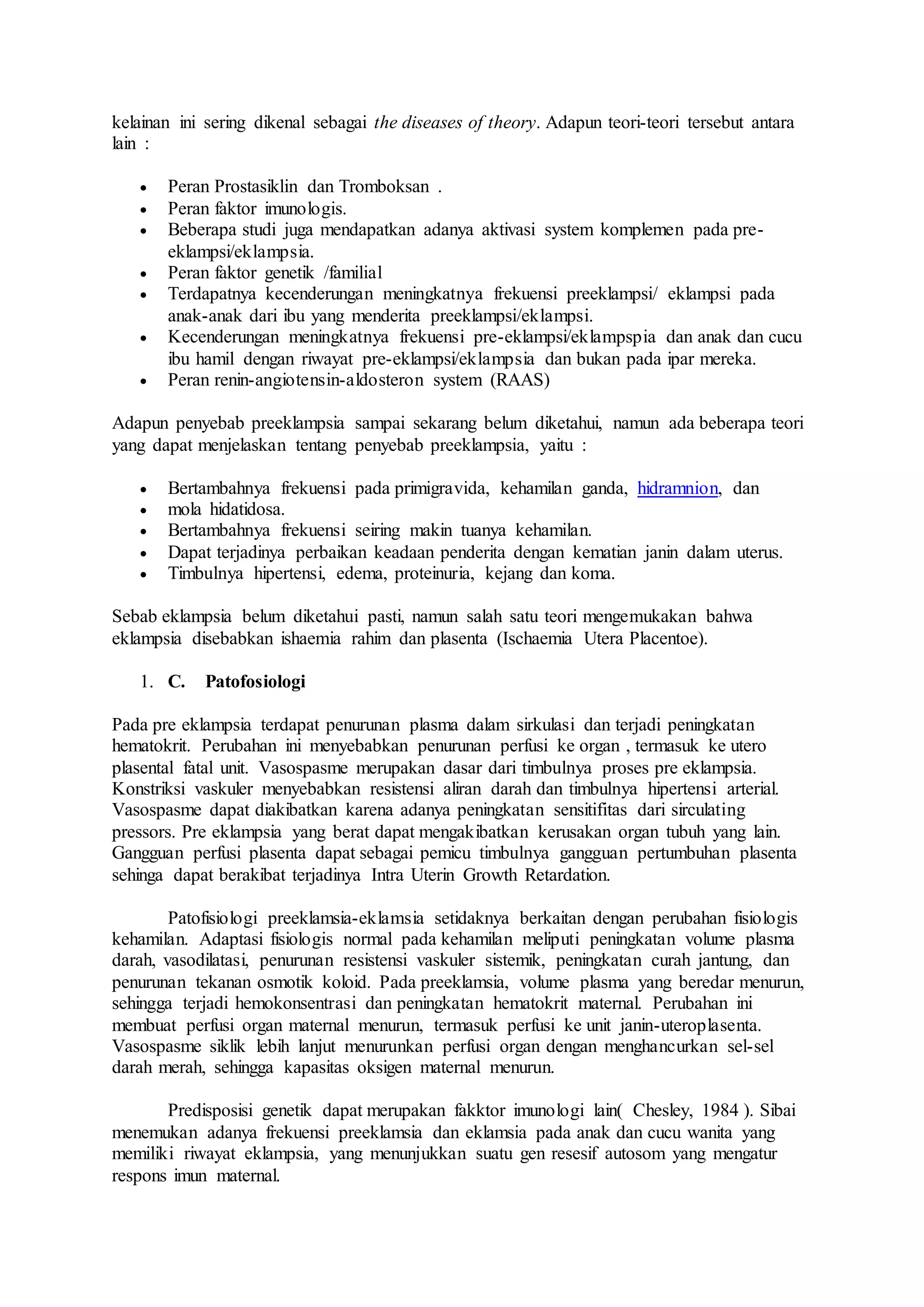 Eklamsia lengkap | DOCX