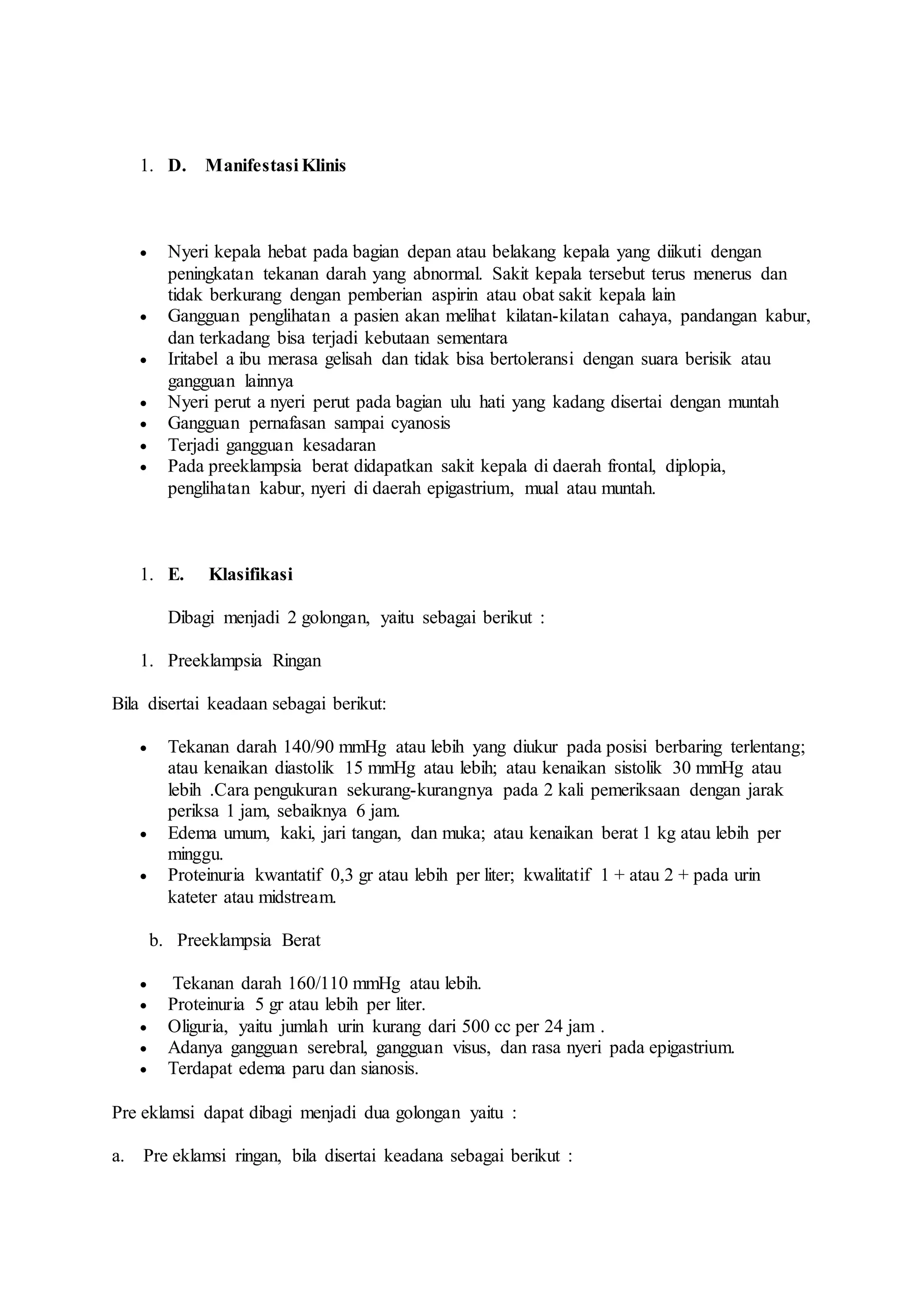 Eklamsia lengkap | DOCX