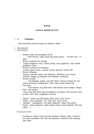 Eklamsia lengkap | DOCX