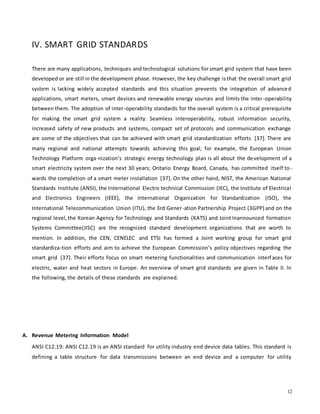 Advanced Metering Infrastructure Standards and protocol | DOCX