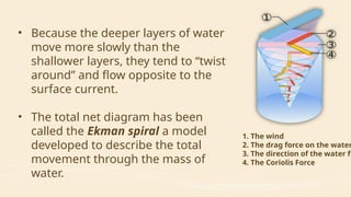 DETAILED NOTE ON EKMAN SPIRAL AND RELATION WITH CORRIOLIS FORCE | PPT