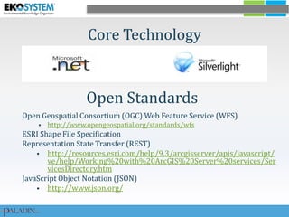 EKO-System Map Viewer Technology Overview | PPTX