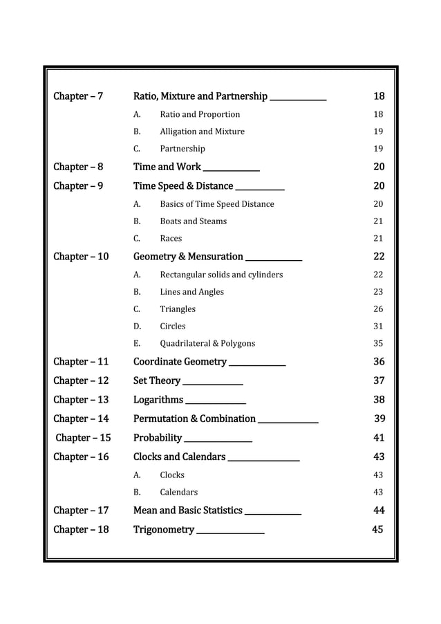 Quant Formula Book | PDF